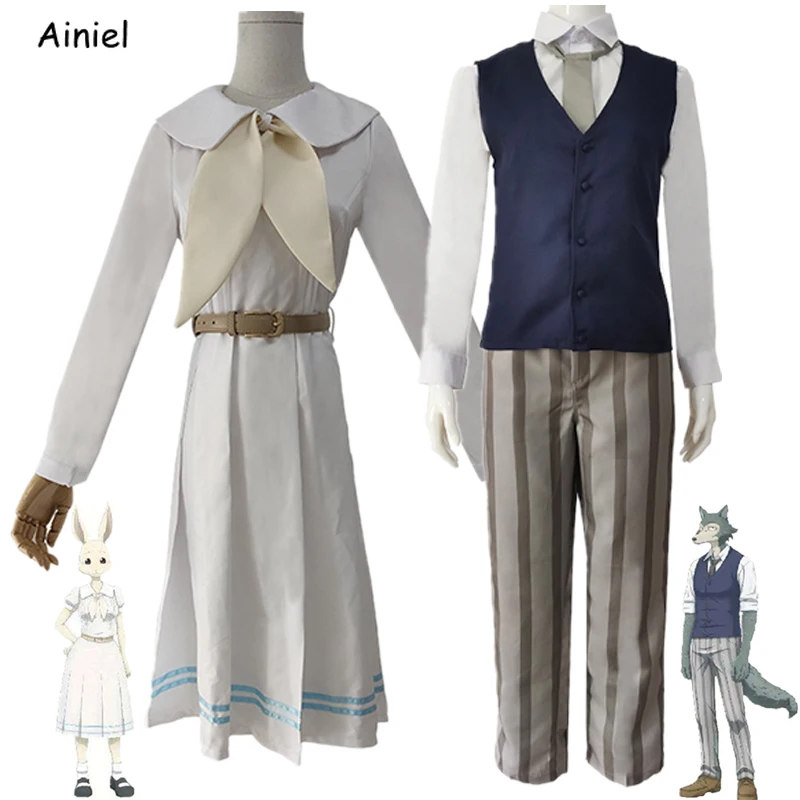 Disfraz de Anime Beastars Haru para mujer, traje, Tops, zapatos ...