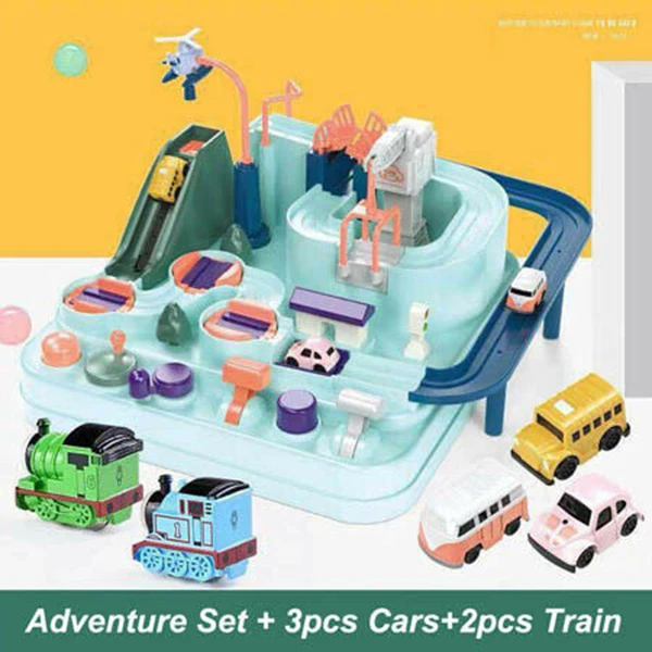 New Design Adventure Train Track Set for Kids - Manipulative Rescue ...