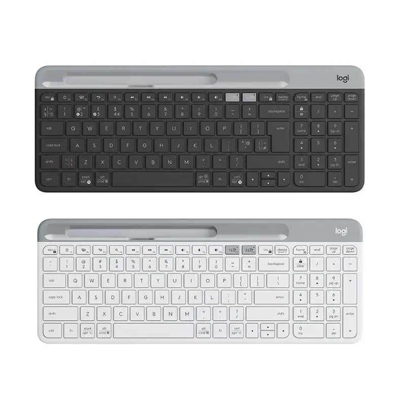 Беспроводная клавиатура logitech K580, ультра-тонкая, 2,4 ГГц ...