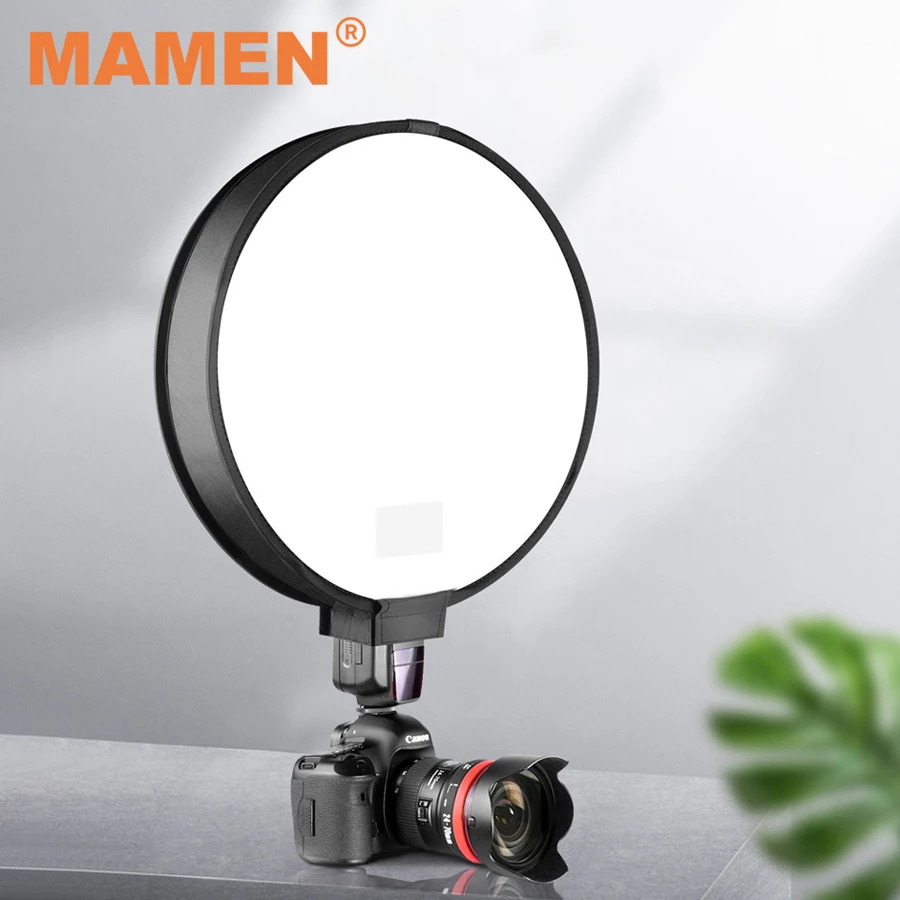 MAMEN-30cm-40cm-Round-Softbox-Flash-Light-Diffuser-Reflector-for-Canon ...