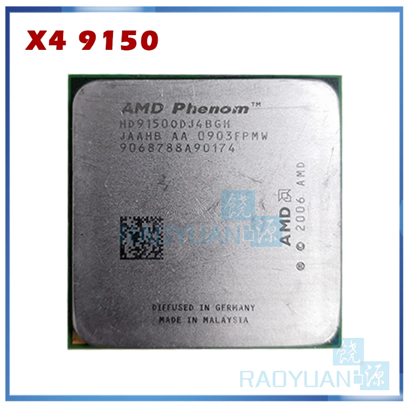AMD Phenom X4 9150 X4 9150e 쿼드코어 데스크탑, 1.8GHz CPU, HD9150ODJ4BGH 소켓 ...