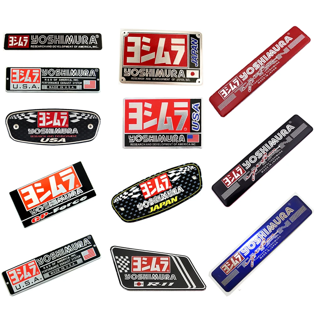 Motorcycle-Exhaust-Pipes-Decal-Sticker-Aluminium-3D-Heat-resistant ...