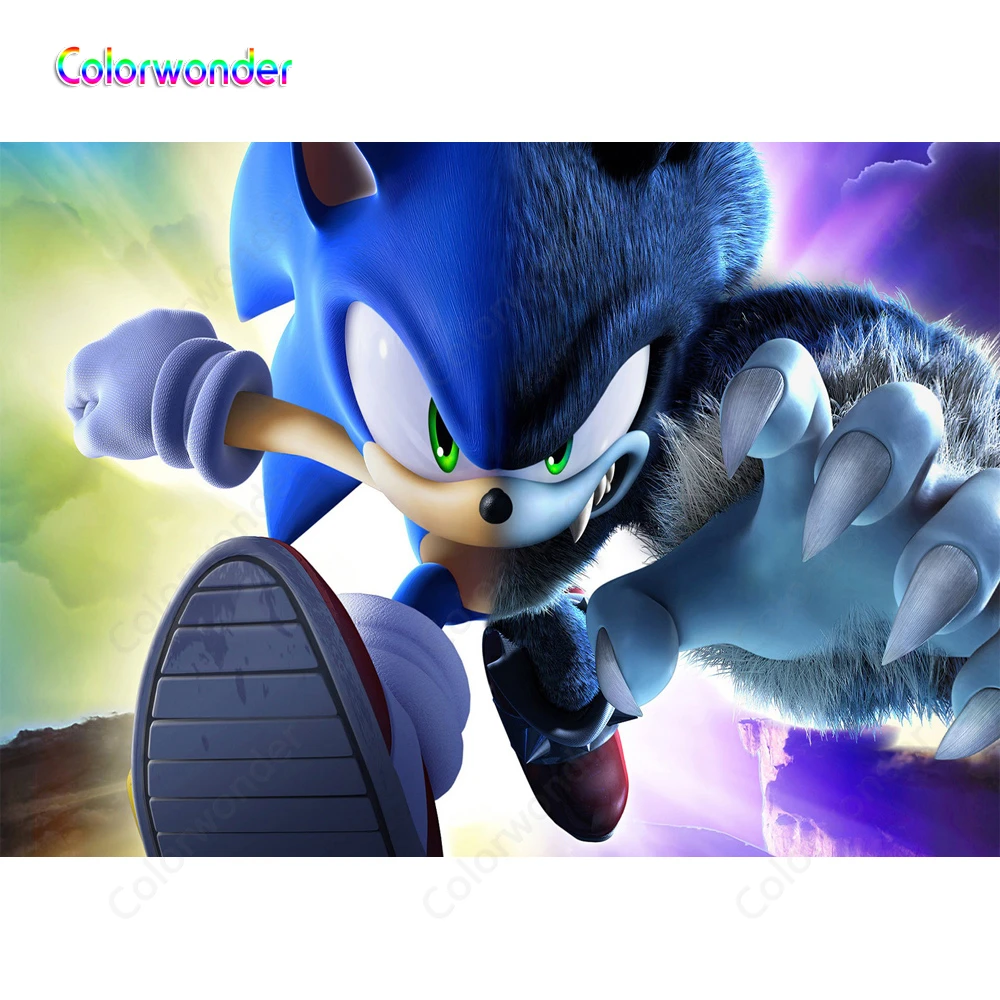Sonic As A Werewolf