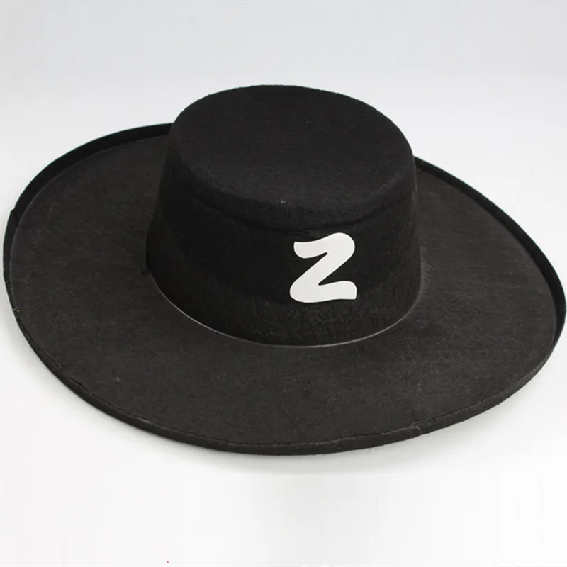 Movie The Mask Of Zorro Cosplay Hats Halloween Hat Masquerade Prom ...