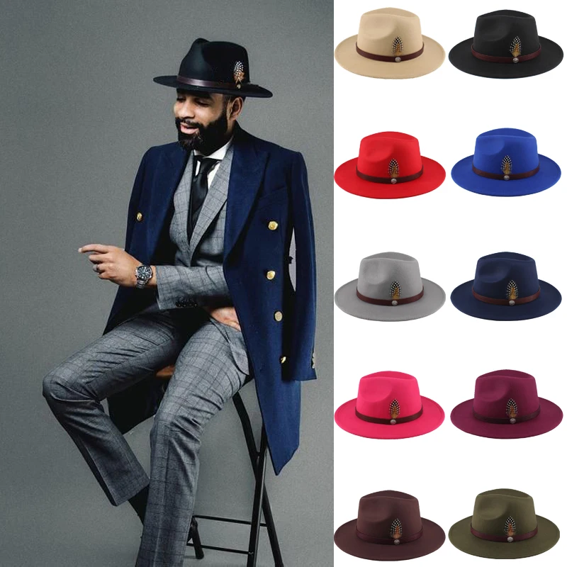 Sombrero-de-panam-de-ala-ancha-para-hombre-y-mujer-gorro-Fedora-Trilby ...