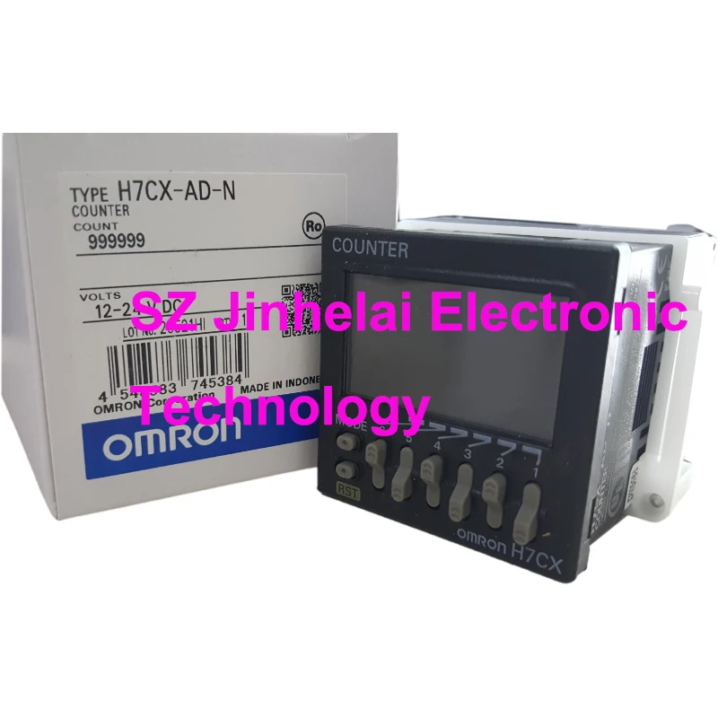 New and Original Omron Reliable Quality 12 24VDC Count Relays H7CX AD N H7CX A4D N Digital ...