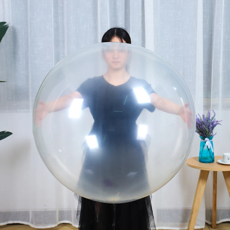 36inch Big Clear Latex Helium Balloons Giant Large Transparent Balloon ...
