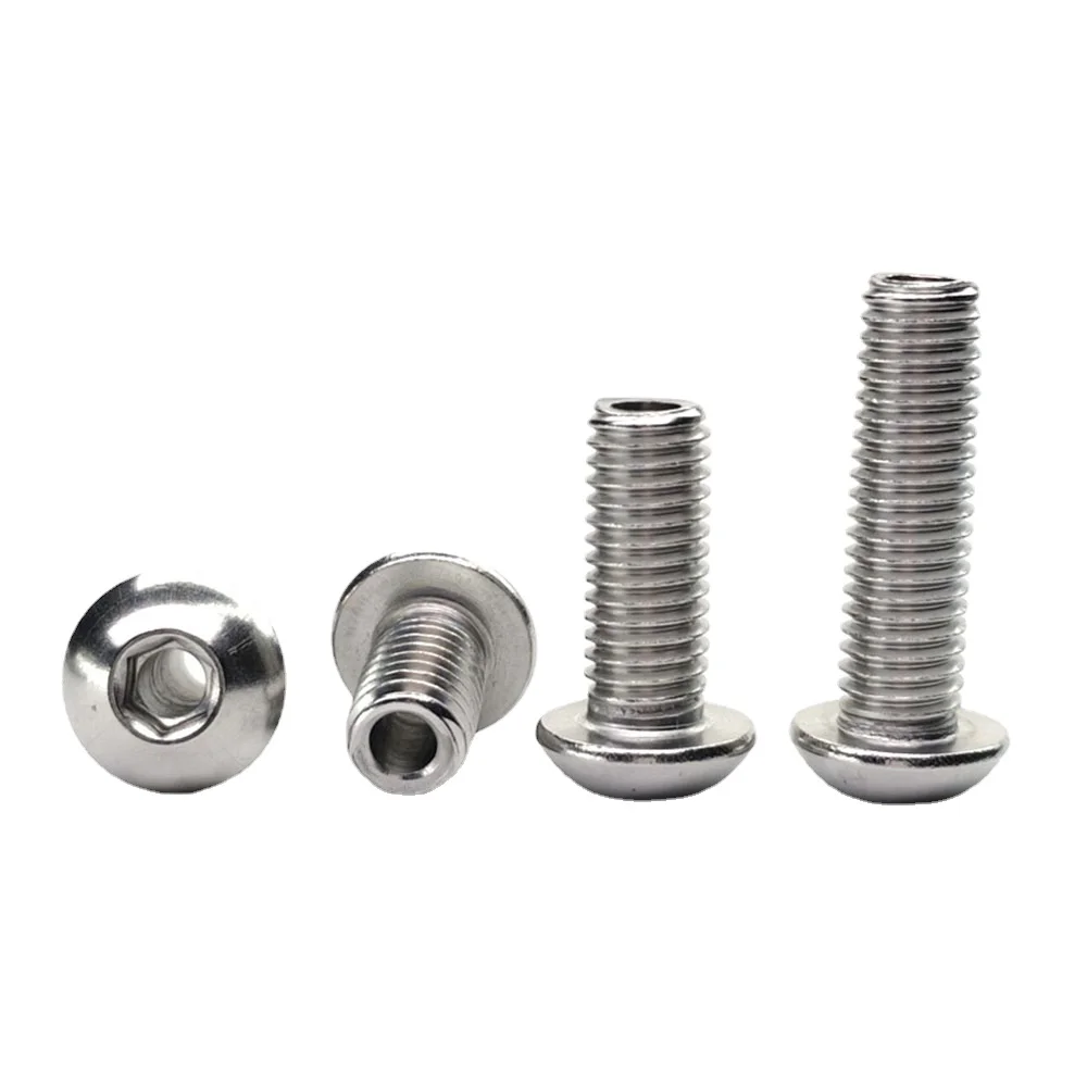 M5 M6 M8 M10 M12 Round Head Hexagon Hollow Screw Bolt Mask Machine ...