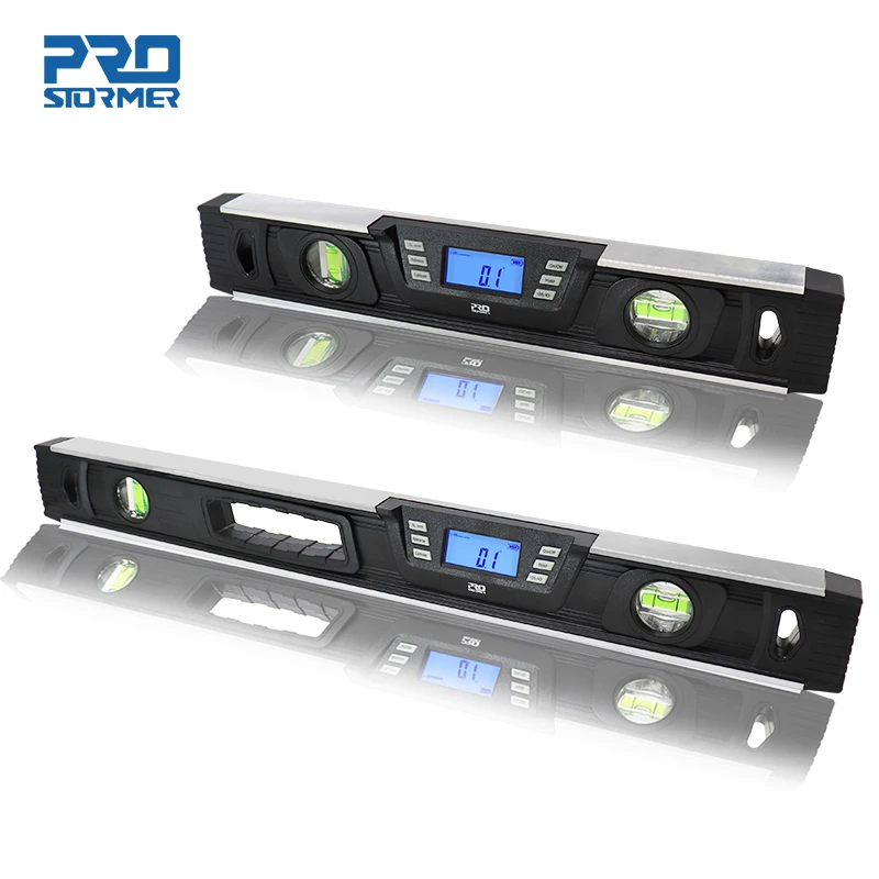 Electronic Digital Level 40cm/60cm Inclinometer Protractor Angle Finder ...