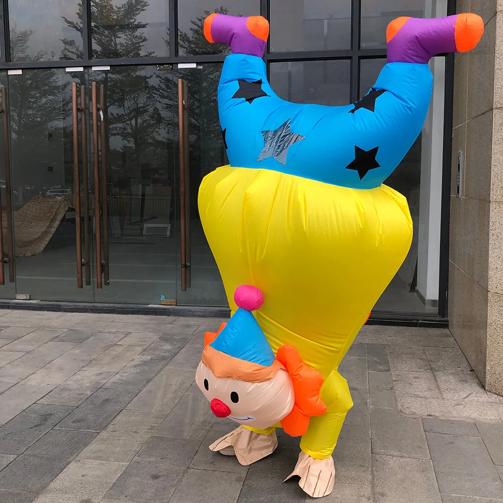 Upside Down Clown Costume