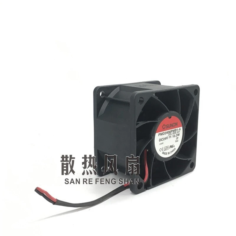 original PMD2406PMB1-A 6CM 6038 24V 10.3W double ball large air volume ...