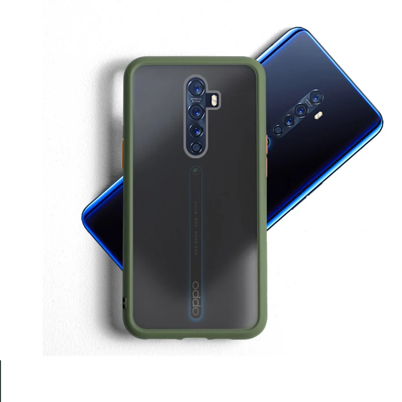 Frosted Translucent Case For OPPO Reno 2Z 2F 2 Z 10X Zoom Phone Case ...