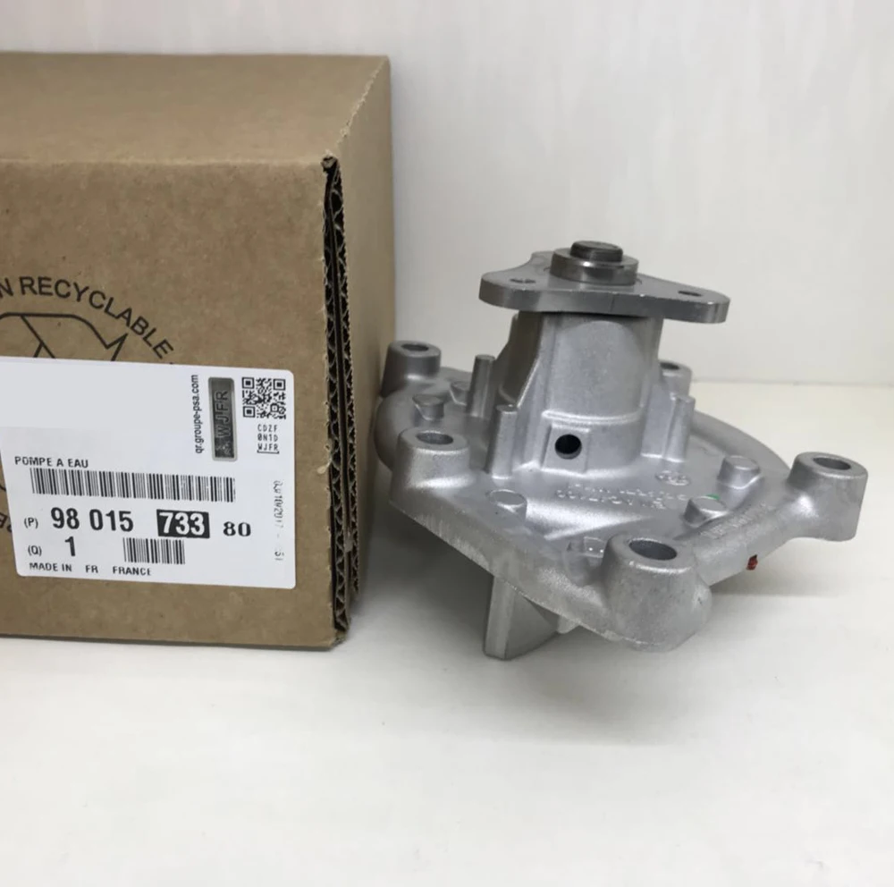 Cooling-Water-Pump-9801573380-Used-for-Peugeot-207-308-Citroen-C4-C5-1 ...