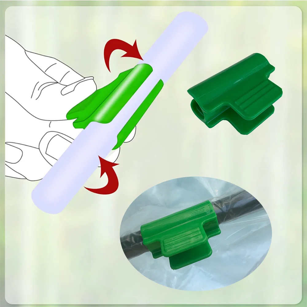 Tuteur - lien - attache,Colliers de serrage pour serre,film NucleoCover,ombrage,filet,cerceau ...