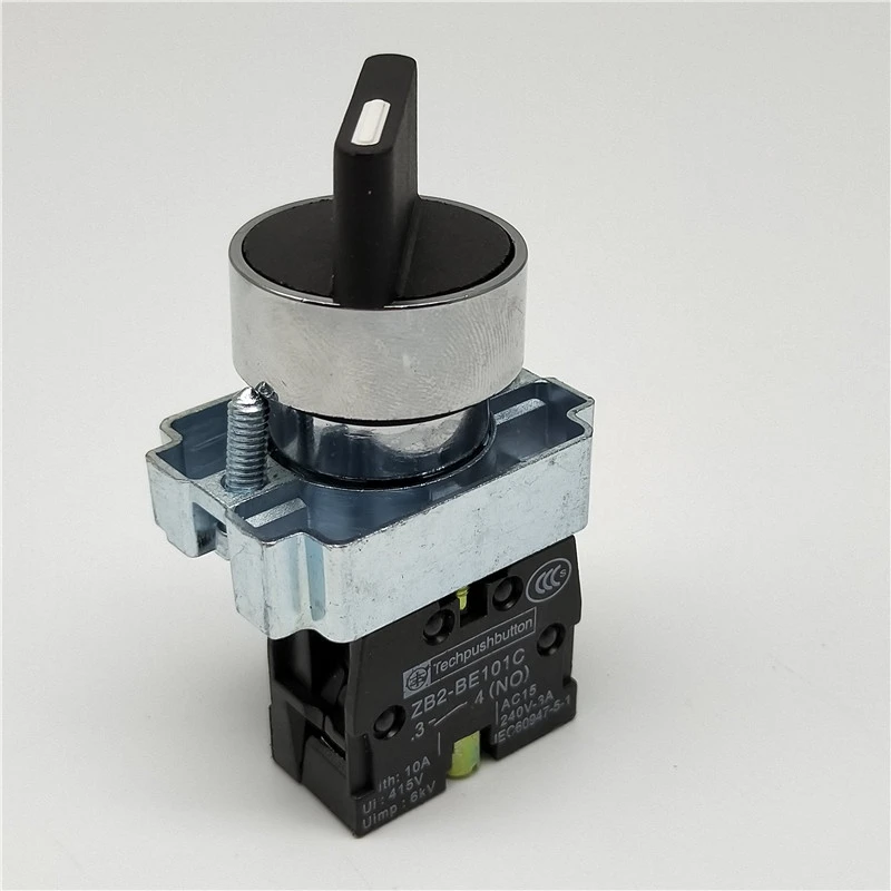 22mm Xb2-bd33 Xb2-bd21 Xb2-bd53 No Nc 2/3 Position Maintained Select Selector Switch Replaces ...
