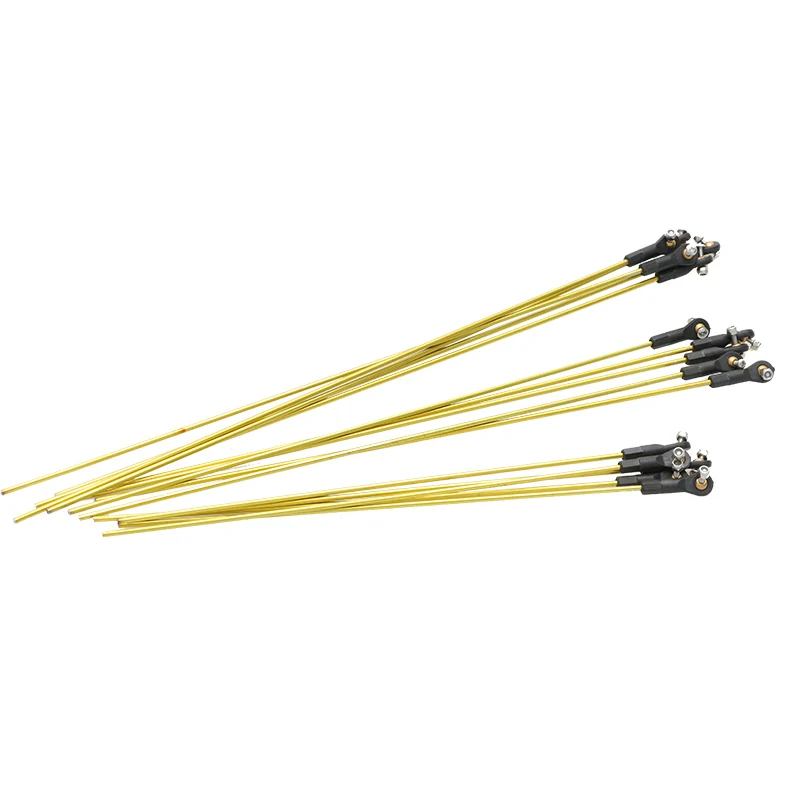 5PCS-M2-Pull-Rod-Pushrod-2mm-Servo-Steering-Linkage-With-Ball-End-Joint ...