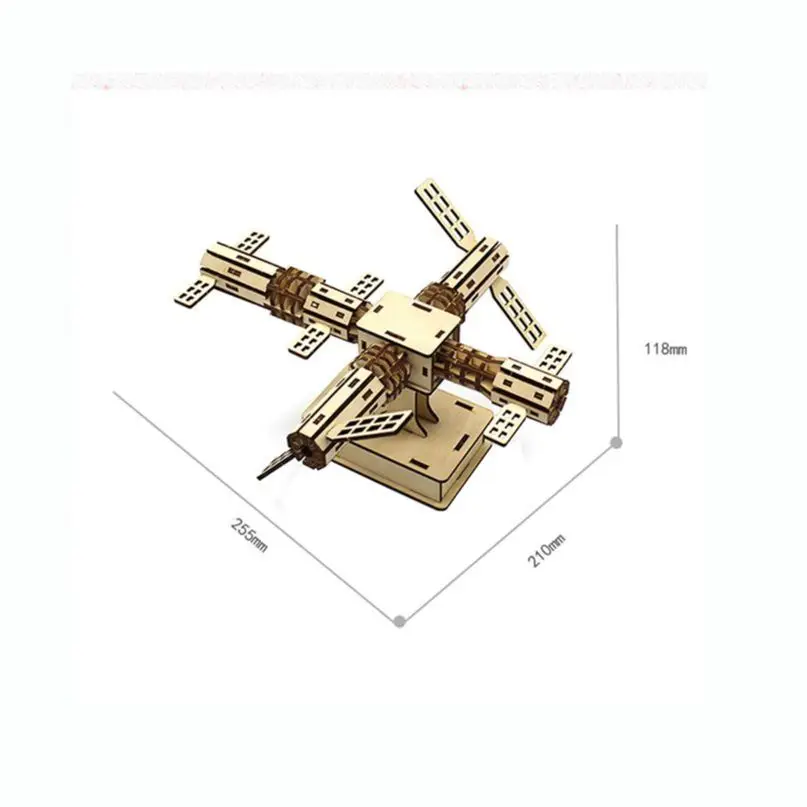 Wooden Space Station