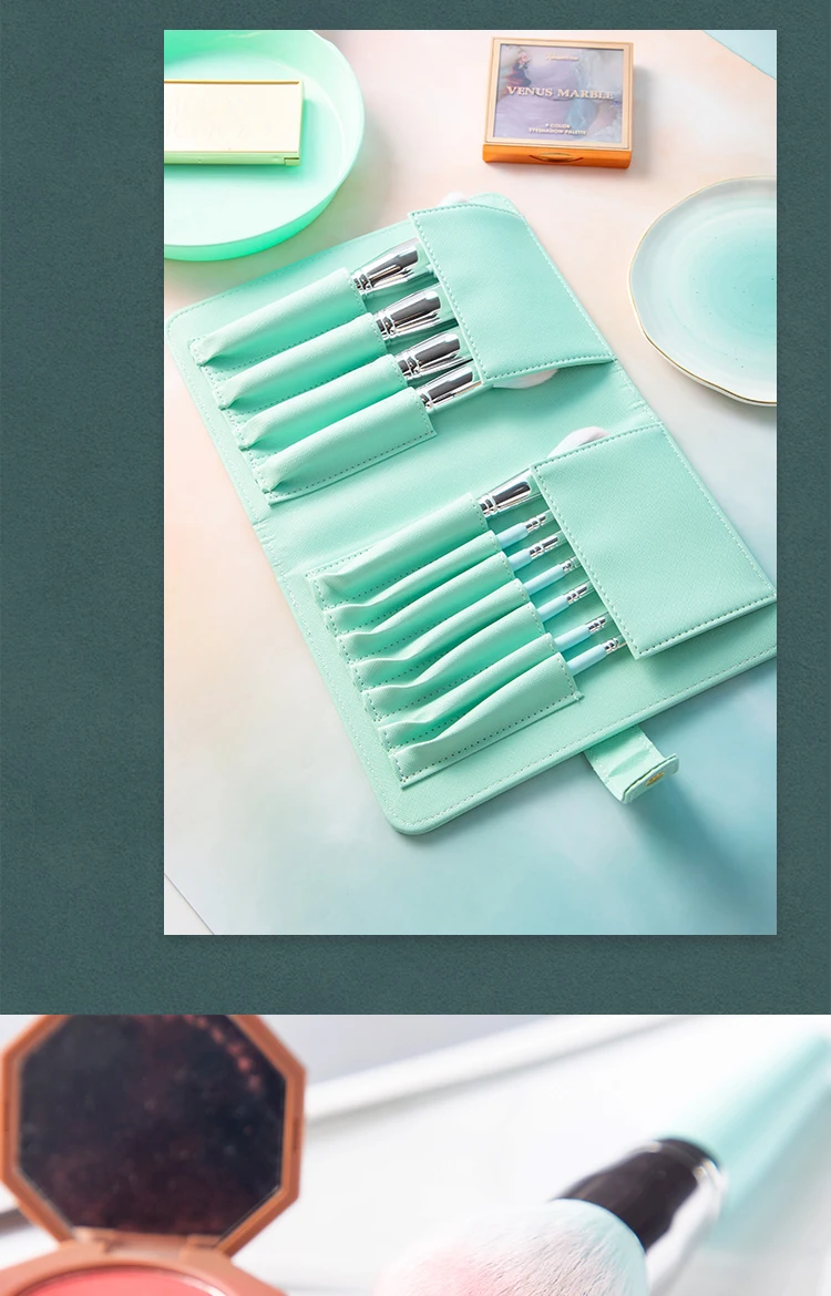 NEWVEW Pro pinceaux de maquillage ensemble 11 pièces-lot ombre à ...