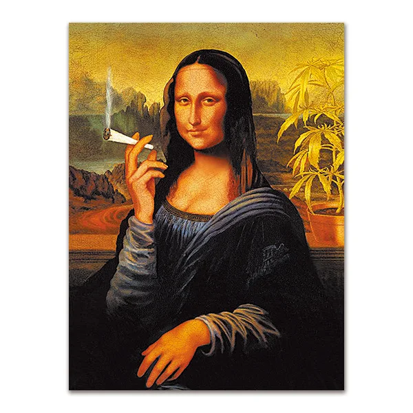 Dada Art Mona Lisa