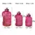 BuildLife 1.3L 2.2L 3.78L Water Bottle With Locking Flip Flop Lid ...