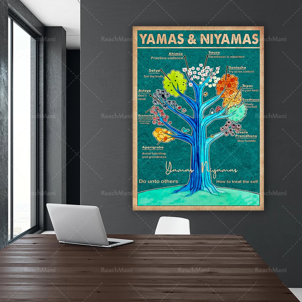 Yamas And Niyamas Poster