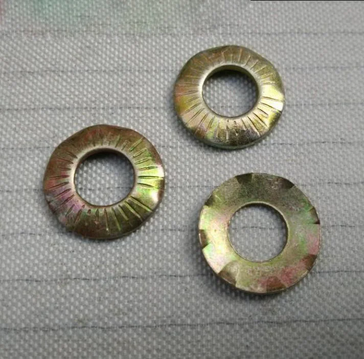 10pcs M6 M8 M10 M12 M16 Non-slip Gaskets Butterfly Washers Galvanized ...