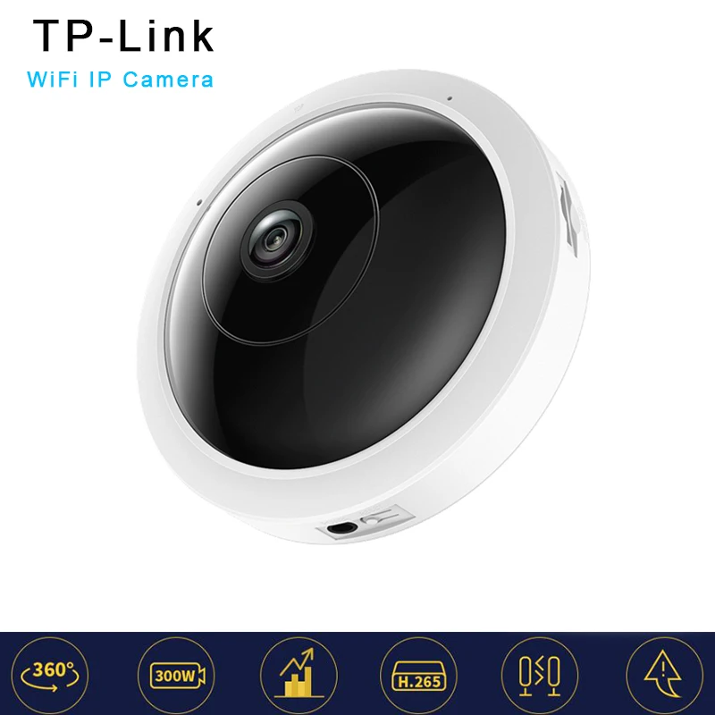 TP-Link-Network-WiFi-IP-Camera-1-1mm-500W-CMOS-H-265-360-Full-View ...