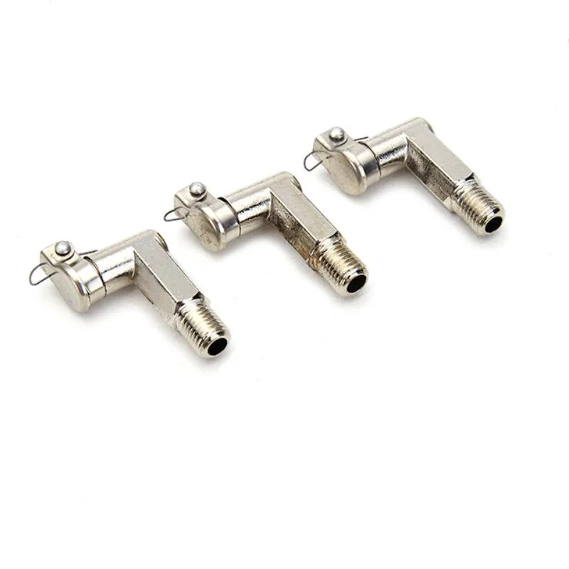 M6 M8 M10 Metric Male Thread Elbow Spring Oil Grease Cup Type ...