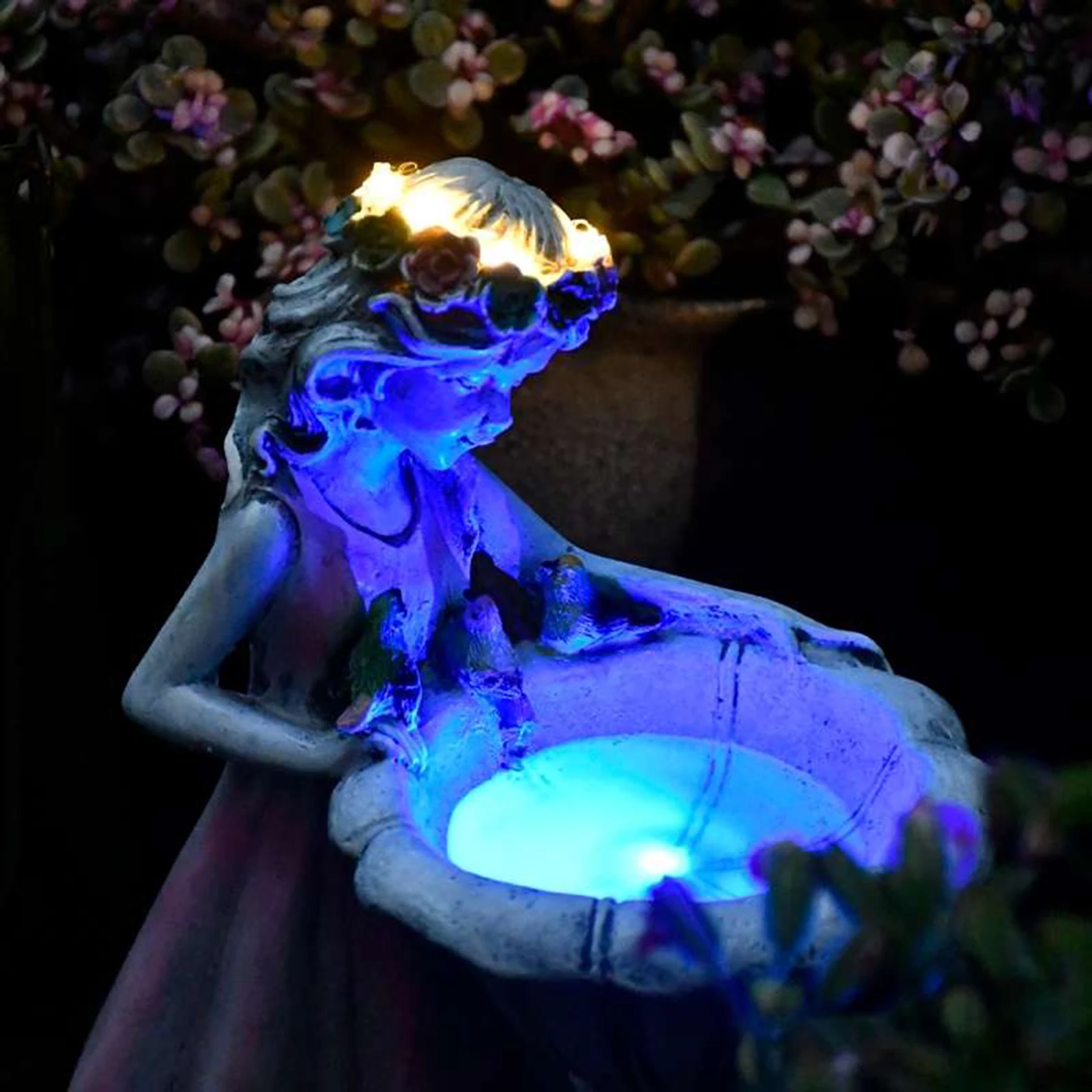Flower-Fairy-Solar-Decoration-Resin-Garden-Statue-Solar-Light-Glow-in ...