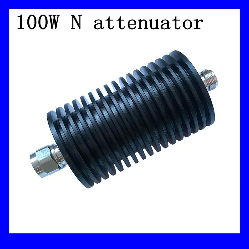 Free shipping 100W N JK coaxial fixed attenuator,DC to 3GHz, 50 ohm ,3dB,5dB,6dB,10dB,15dB,20dB ...