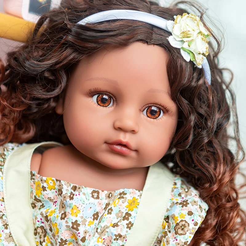 55cm bebe reborn boneca muito macio de corpo inteiro silicone criança ...