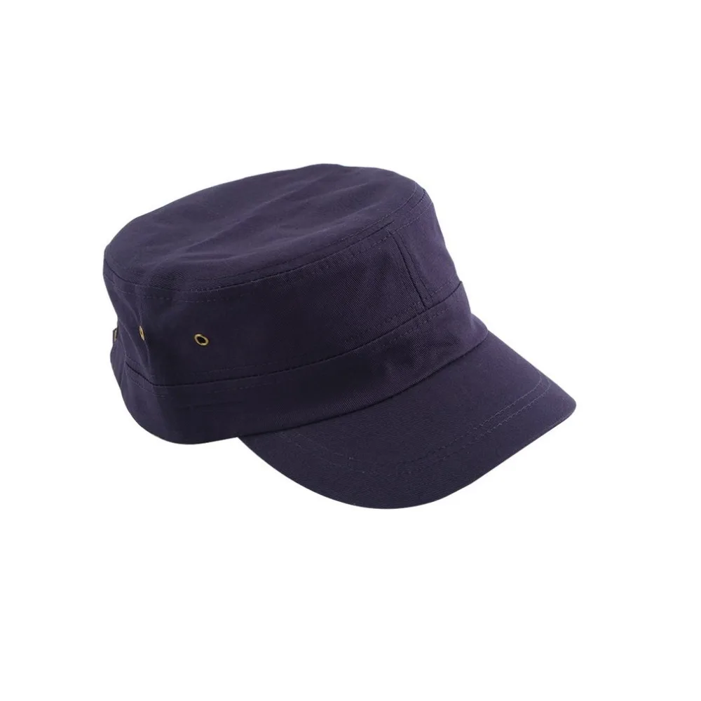 Captain Hat New Spring Black Men Flat Field Caps Brand Captain Sailor ...