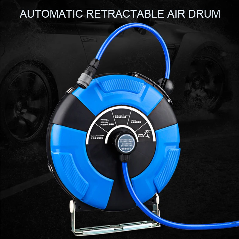 Auto Beauty Automatic Retractable Coiler Auto Repair Air Drum Pneumatic ...