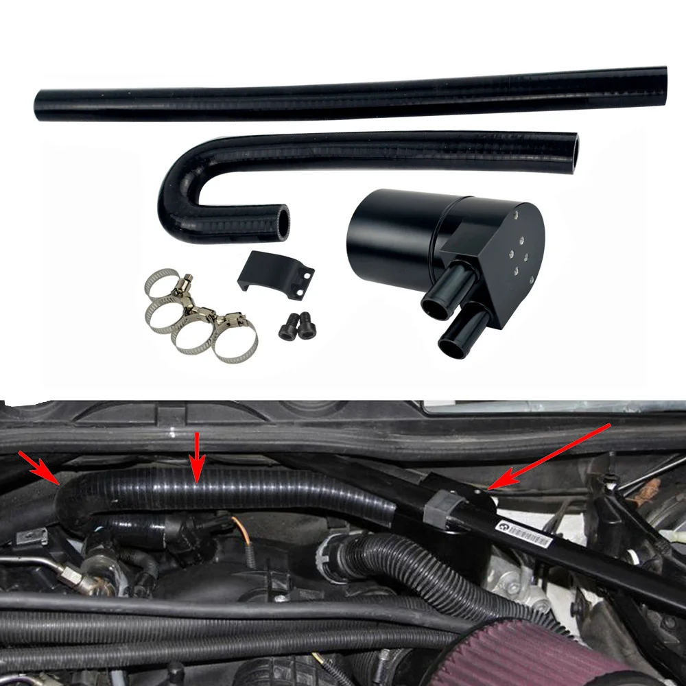 High-Performance-Black-Aluminum-Alloy-Reservior-Oil-Catch-Can-Tank-for ...