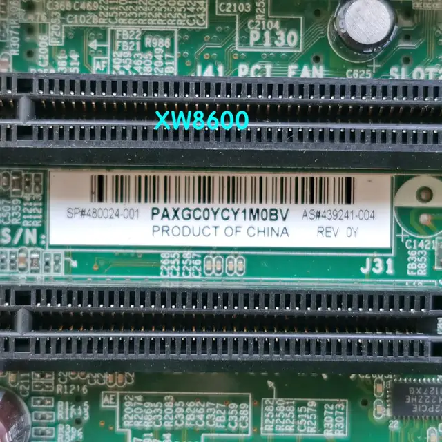 HP XW8600 Workstation Desktop Motherboard 480024-001 439241-001 439241 ...