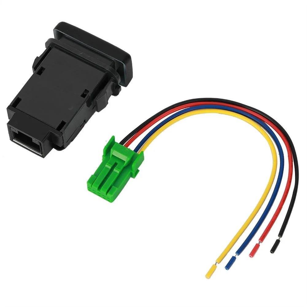 Button Switch 12V 4-Pole Push Button Switch for Toyota with LED ...