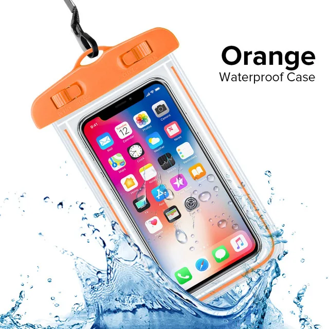 INIU IP68 Universal Waterproof Phone Case Water Proof Bag Mobile Cover ...
