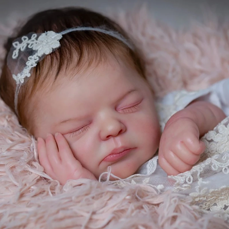 Realborn® June Sleeping (19" Reborn Doll Kit) Bountiful Baby (DP ...