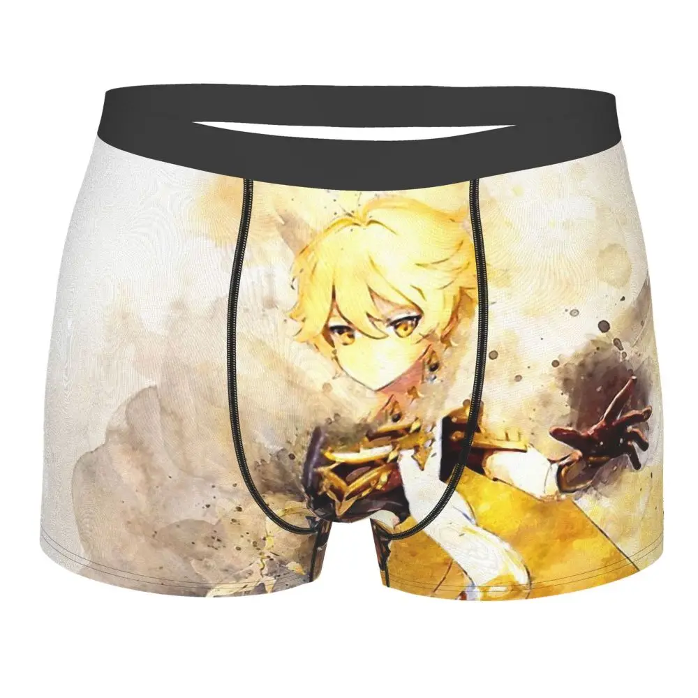 Traveler Genshin Impact Game Paimon Teyvat Venti Childe Underpants ...