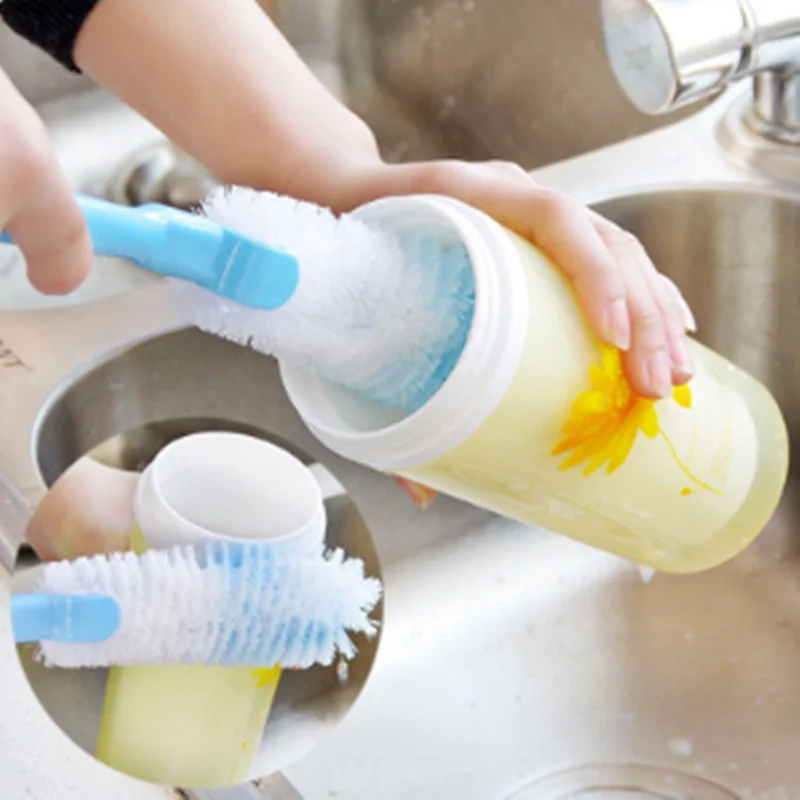 Long Handle Multi-purpose Brush Pot Cup Brush Teacup Brush ...