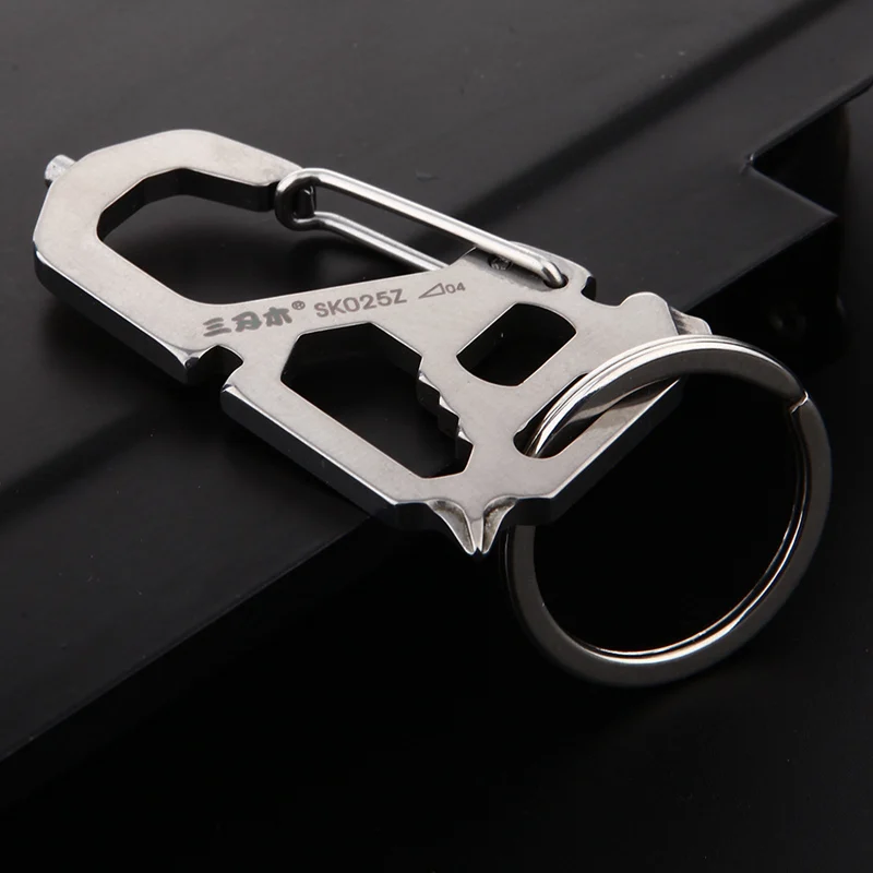 Sanrenmu SK025Z Multi Tool Outdoor EDC Tool Key Chain with Glass ...
