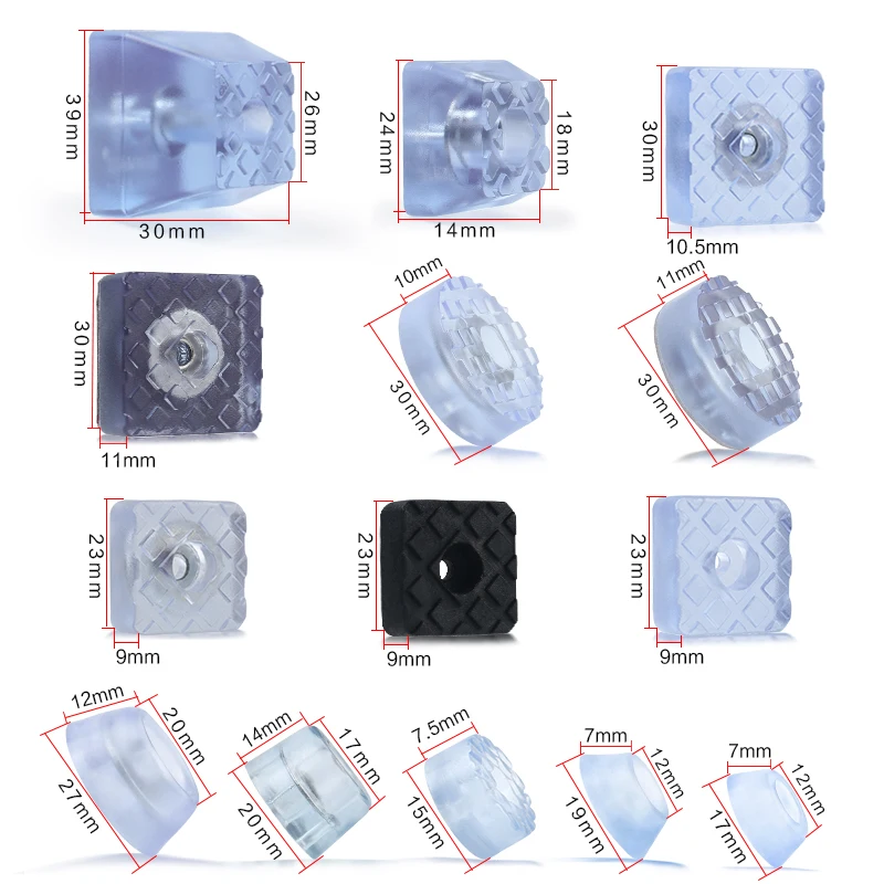 Furniture-foot-pad-floor-protection-cover-anti-slip-mat-fixed-table ...