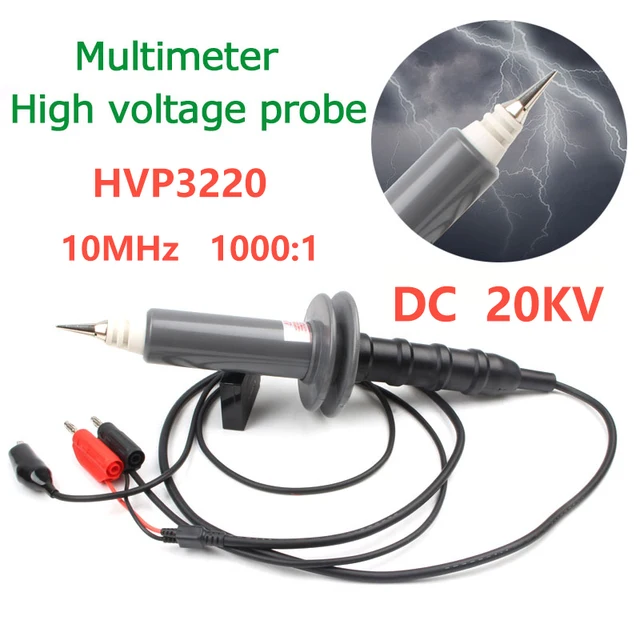 HVP-40 고전압 오실로스코프 프로브, 40KV 멀티미터 프로브, 1000X 감쇠 대역폭, 10MHZ 프로브, DC 20KV ...