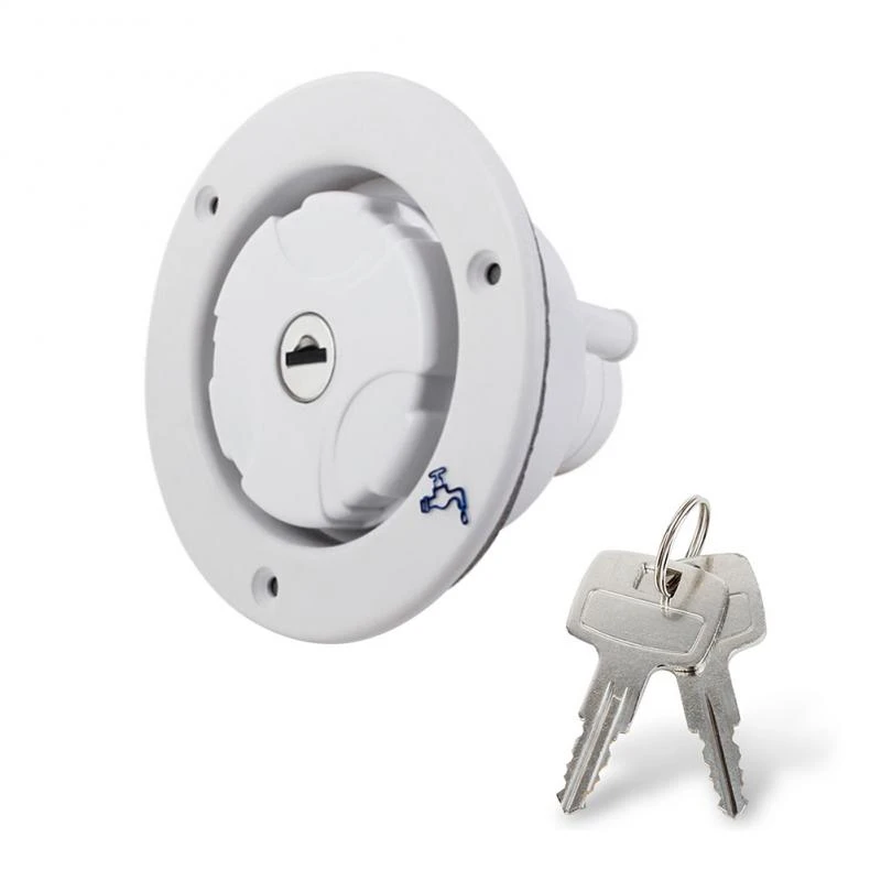 RV Parts Filler Neck For Water Tanks Caravan Plastic Gravity Fresh ...