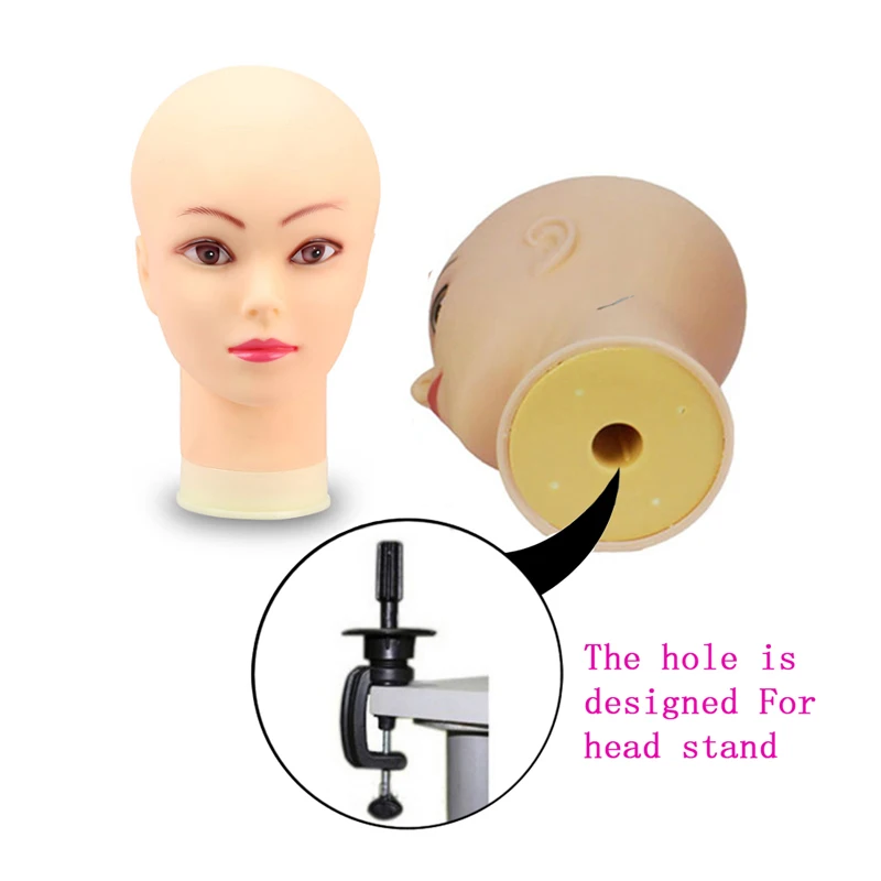 Mannequin Head Wig Stand Holder For Wigs Making Display cosmetology ...