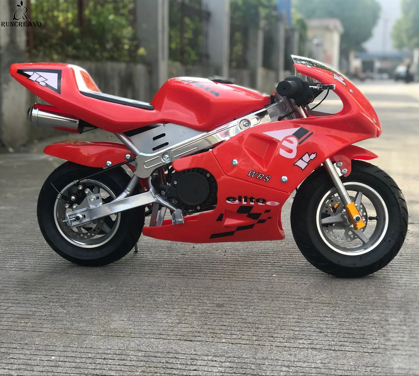 49cc Pocket Bike Red