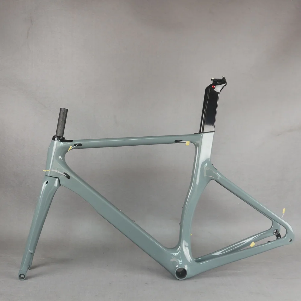Disc Brake Aero Road Racing Bike Frame TT X3 Custom Paint BB386 Front ...