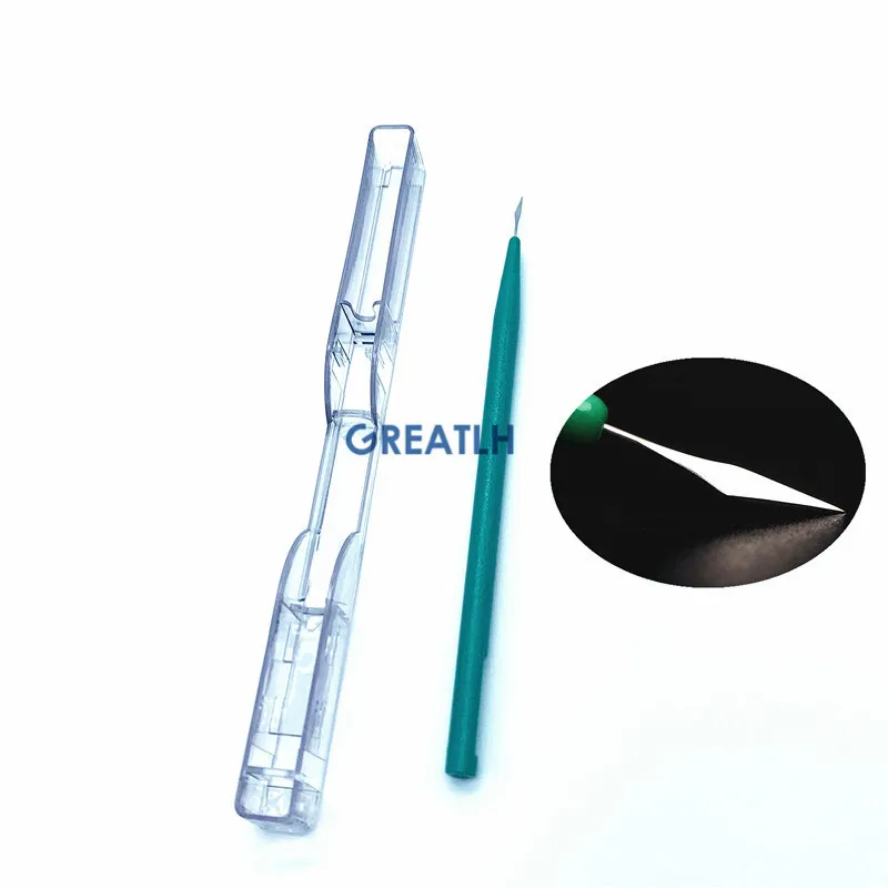 5pcs Ophthalmic Disposable Straight Knife Surgical Blades for initial ...