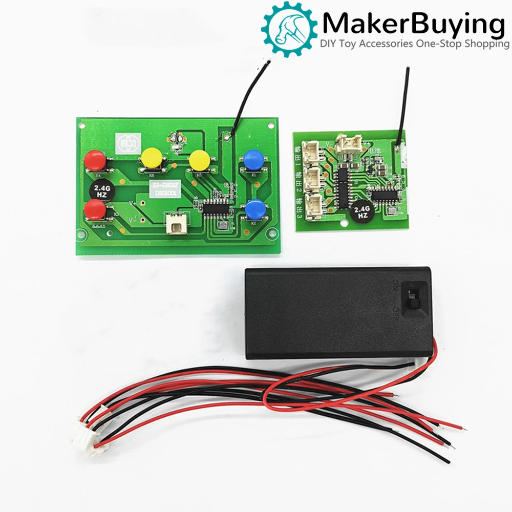 6-channel-2-4G-transmitter-board-receiver-board-set-DIY-remote-control ...