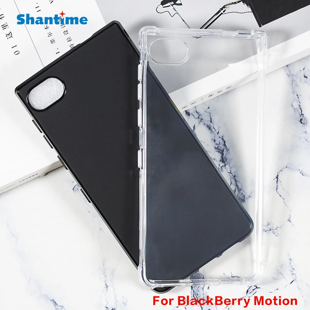 For BlackBerry Motion Gel Pudding Silicone Phone Protective Back Shell ...